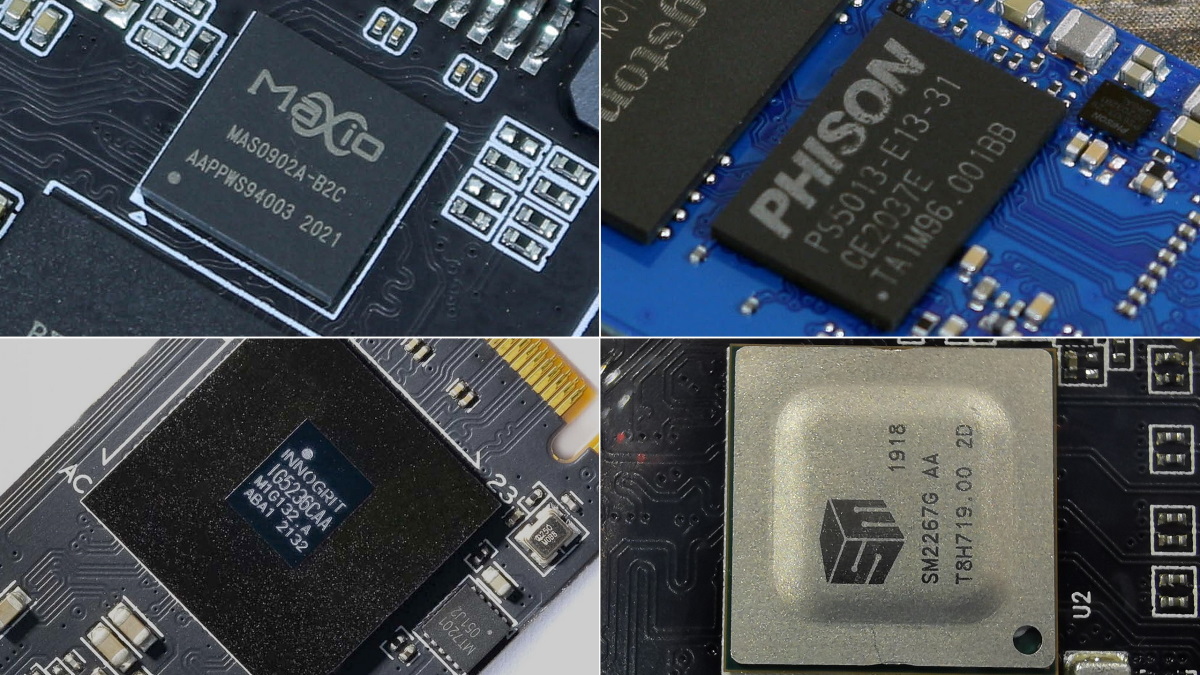 Какой SSD контроллер лучше: Phison, SMI, InnoGrit, Maxio, Realtek ...